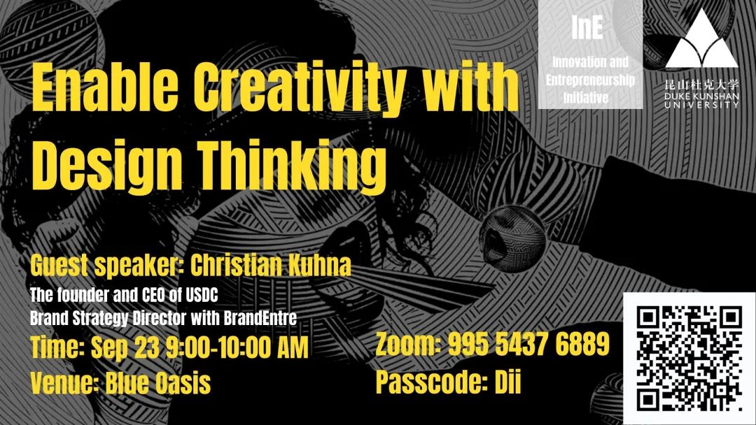 Lecture&Workshop: Enable Creativity with Design thinking – DKU ...